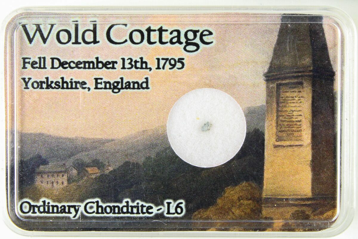 .06" L6 Chondrite Meteorite Fragment - Wold Cottage (#285337) For Sale ...