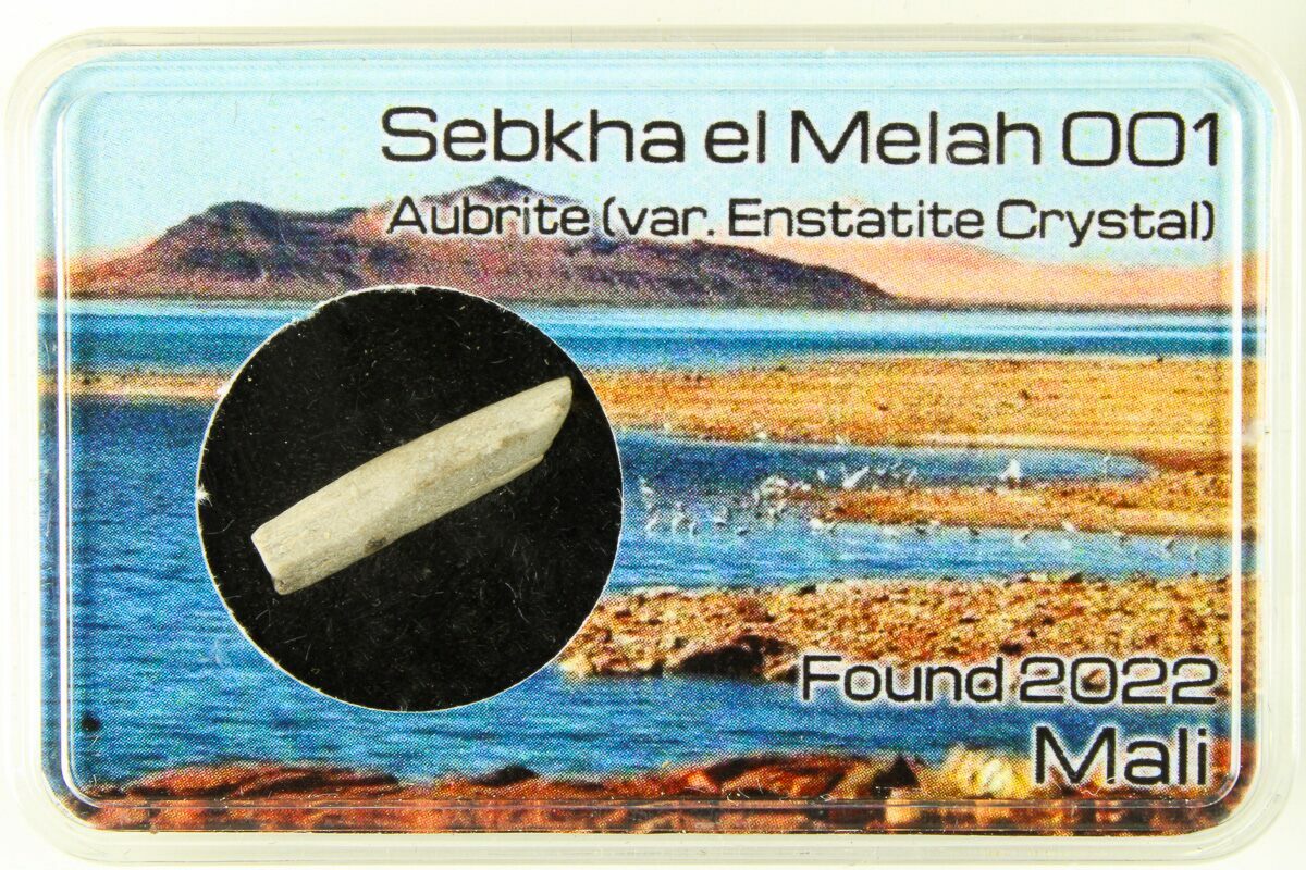 .63" Aubrite Meteorite Fragment - Sebkha el Melah 001 (#285422) For ...