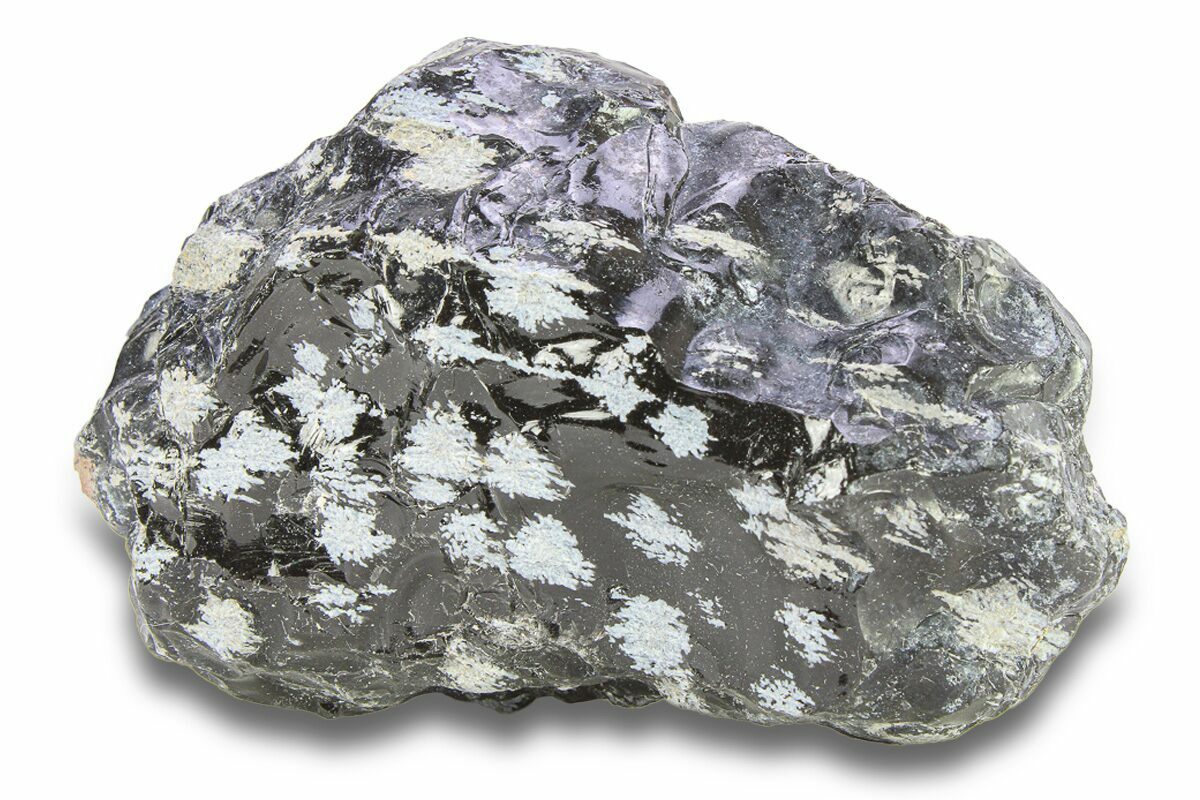 3.7" Snowflake Obsidian Section - Utah (#285941) For Sale - FossilEra.com