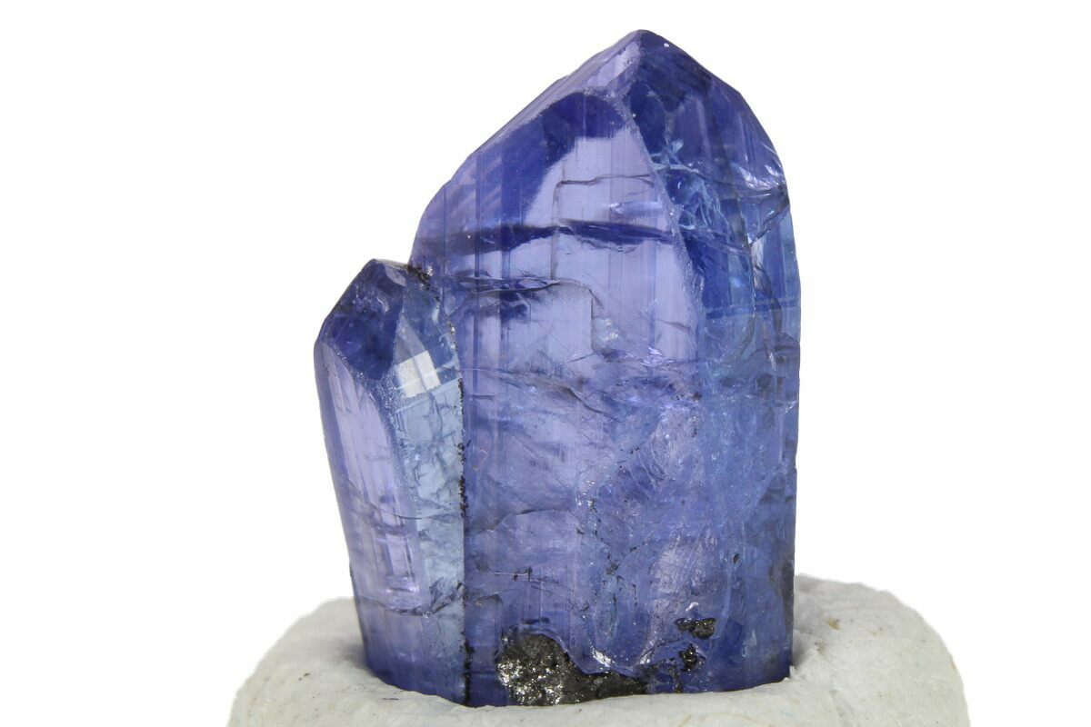 .43" Brilliant Blue-Violet Tanzanite Crystal -Merelani Hills, Tanzania ...