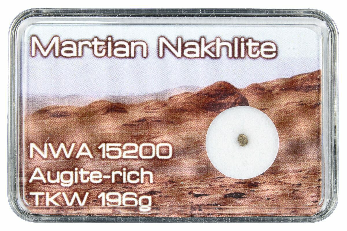 .09" Martian Nakhlite Meteorite Fragment - NWA 15200 (#292172) For Sale ...