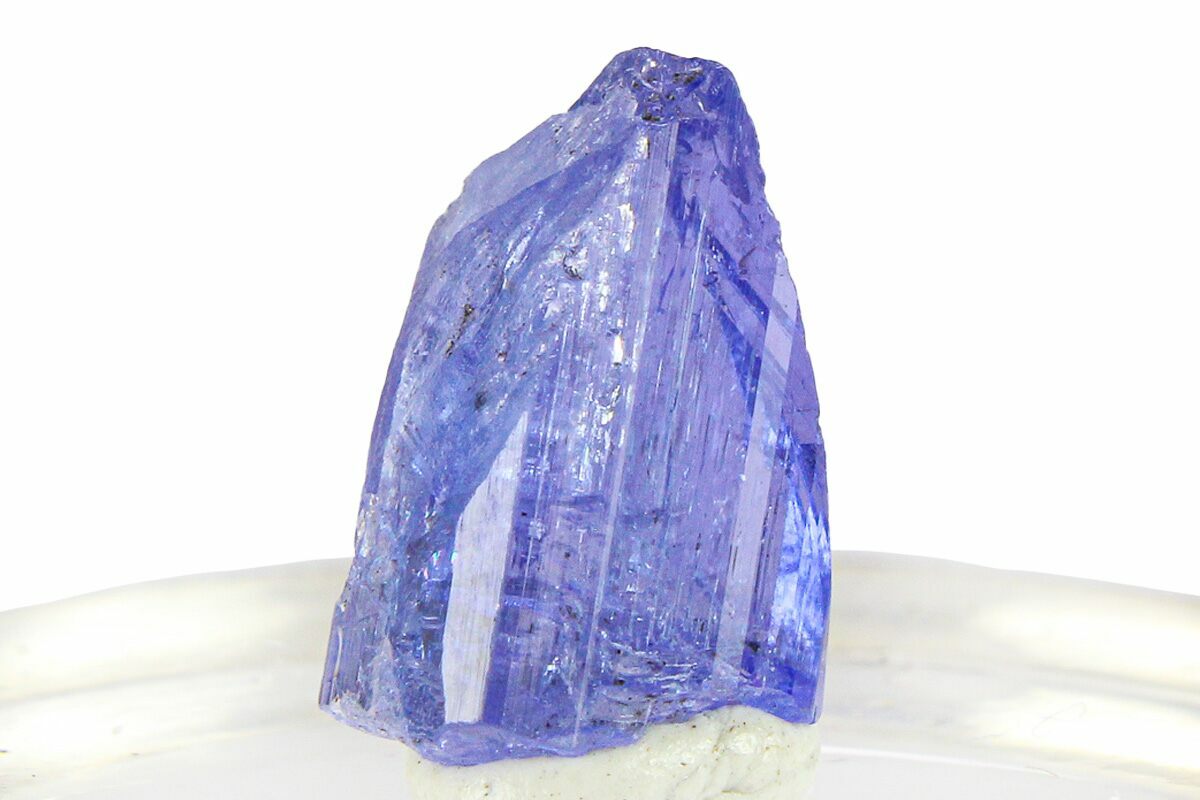 .34" Brilliant Blue-Violet Tanzanite Crystal -Merelani Hills, Tanzania ...