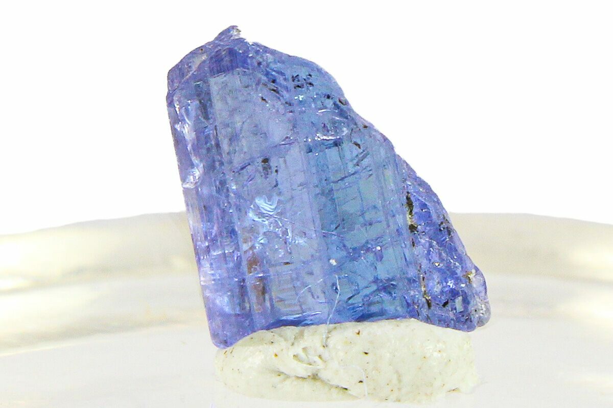 .22" Brilliant Blue-Violet Tanzanite Crystal -Merelani Hills, Tanzania ...