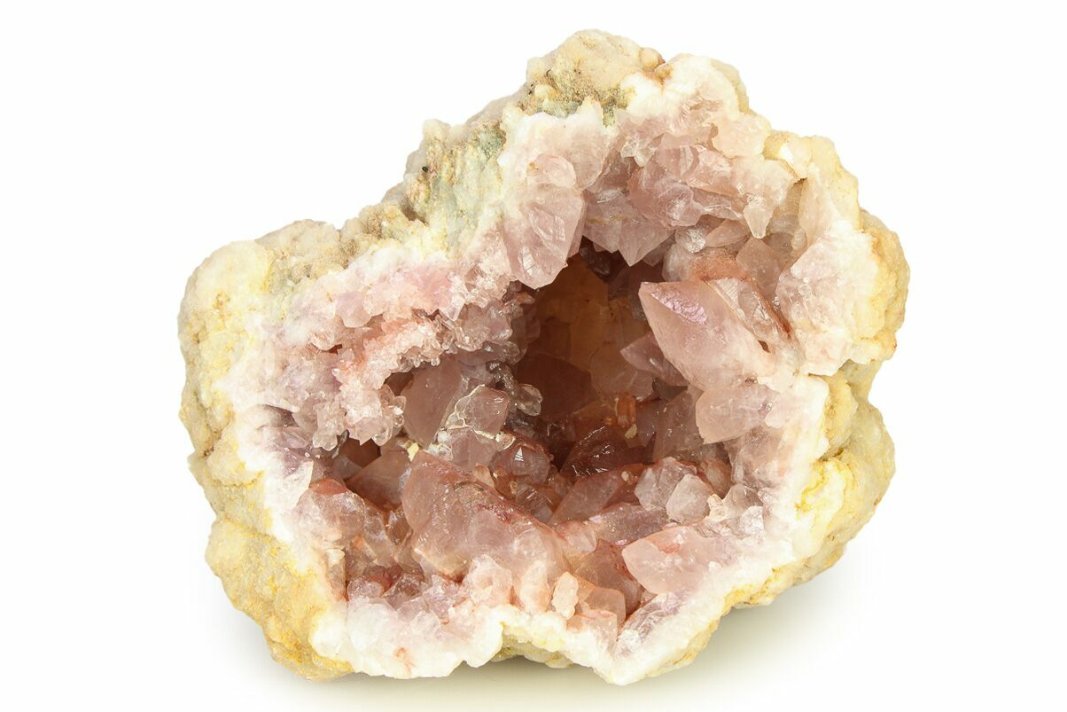 3.05" Sparkly Pink Amethyst Geode Half - Argentina (#296819) For Sale ...