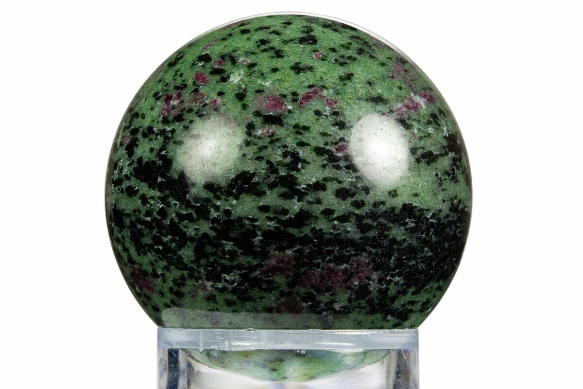 2.45" Polished Ruby Zoisite Sphere - Tanzania (#315077) For Sale ...