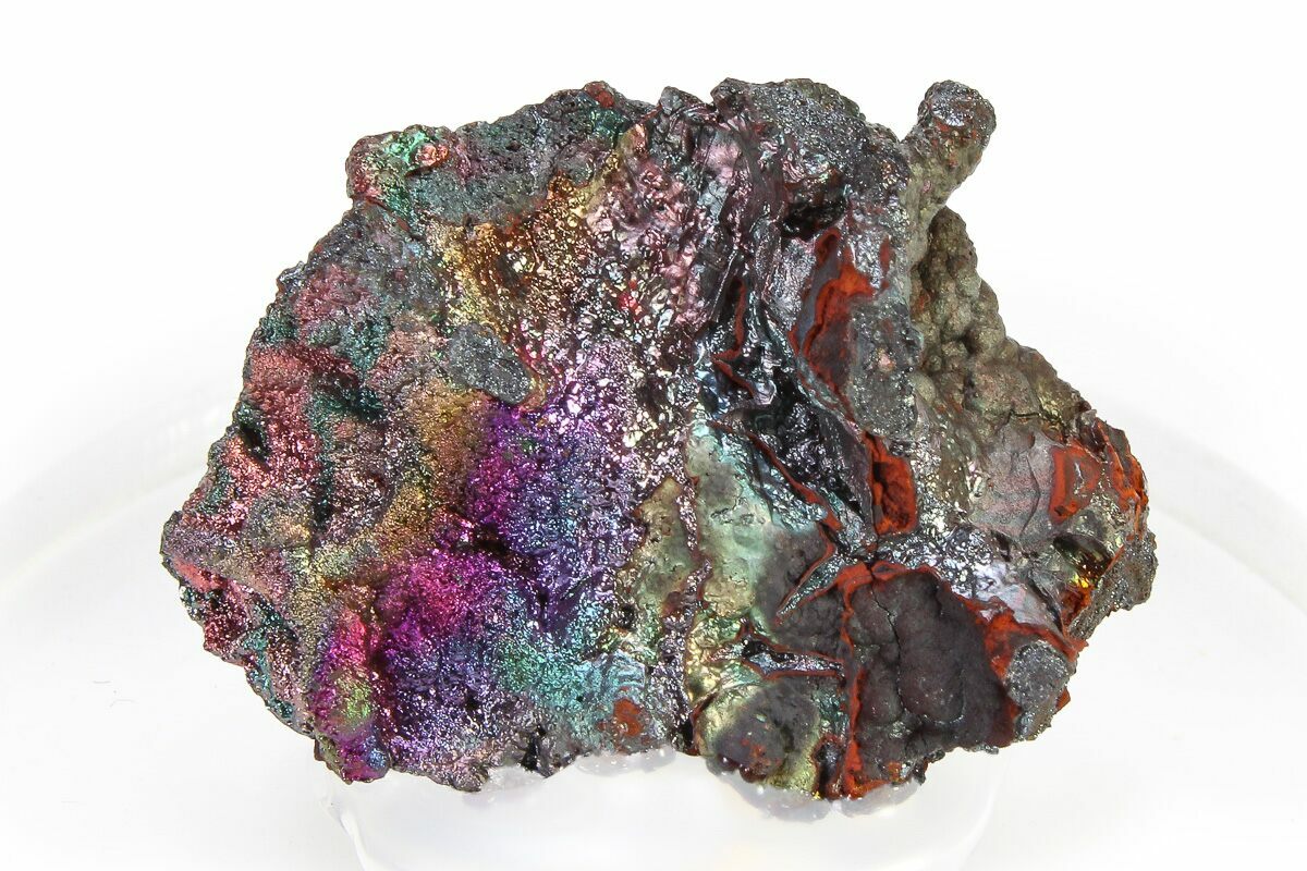 .9" Vibrant Iridescent Goethite Stalactite Formation - Spain (#319163 ...