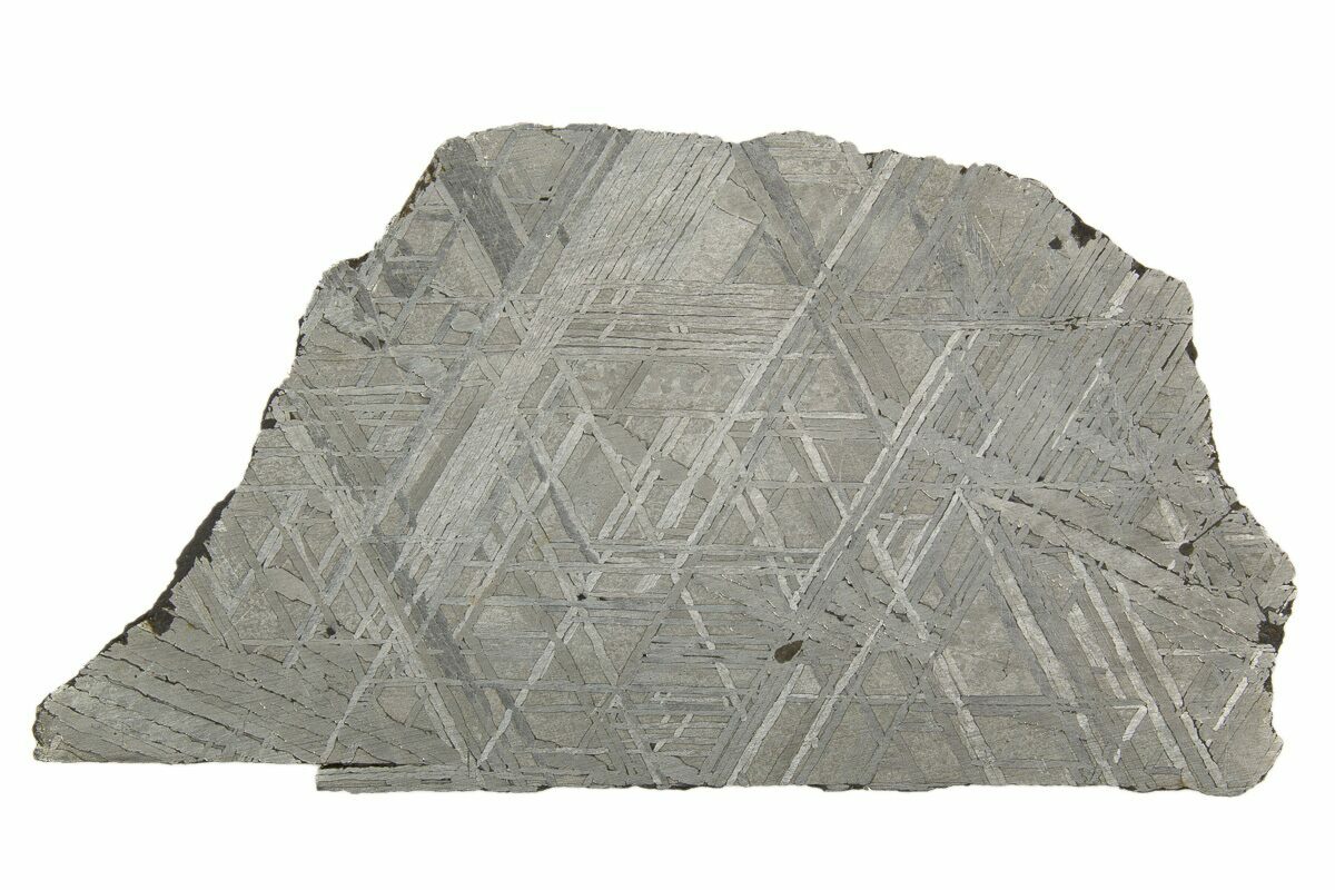 2.41" Etched Muonionalusta Meteorite Slice (18.70 g) - Sweden (#320265 ...