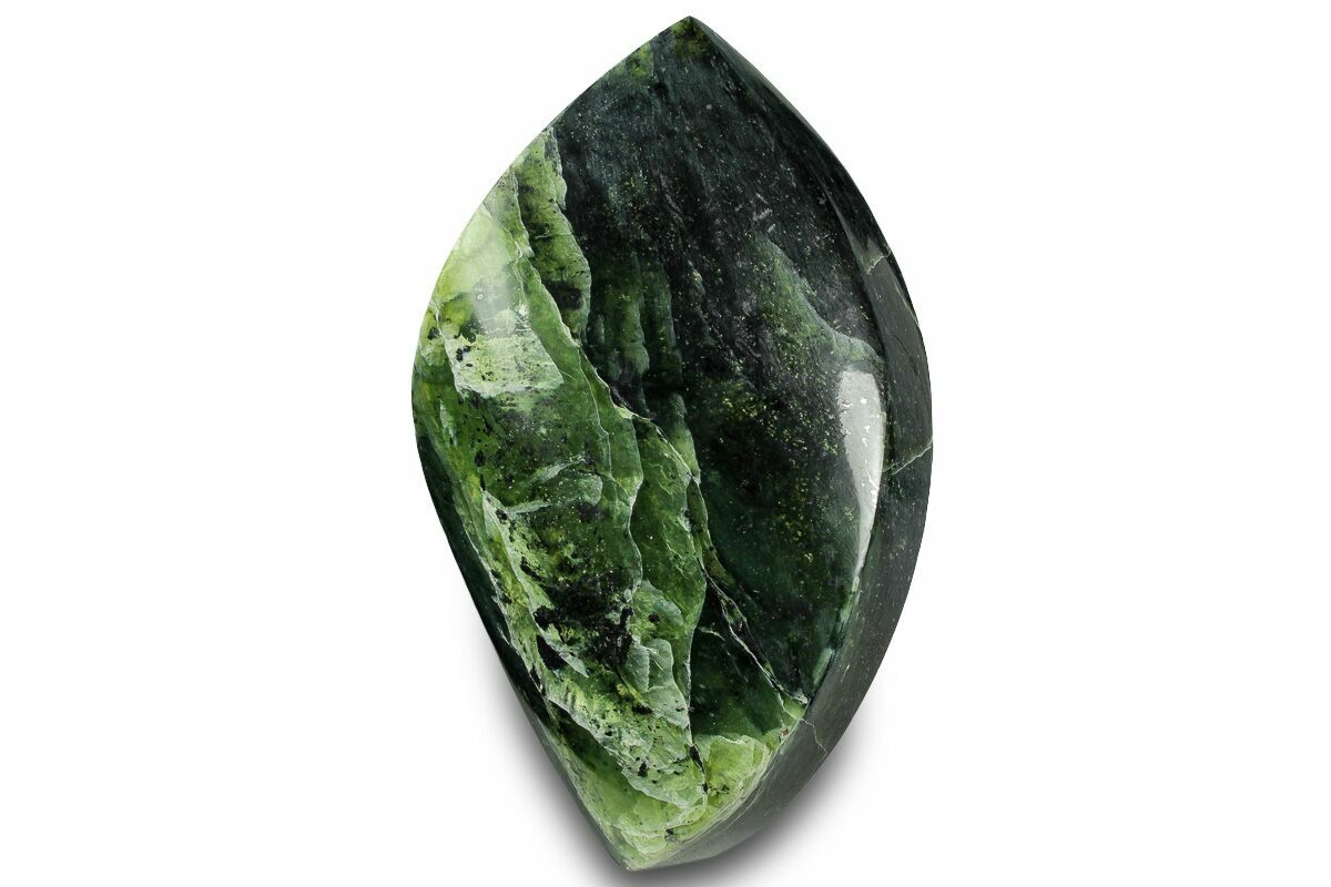 4.3" Polished Jade (Nephrite) Flame - Afghanistan (#323271) For Sale ...