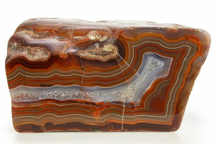4.3" Colorful, Polished Condor Agate - Argentina (#323864) For Sale ...