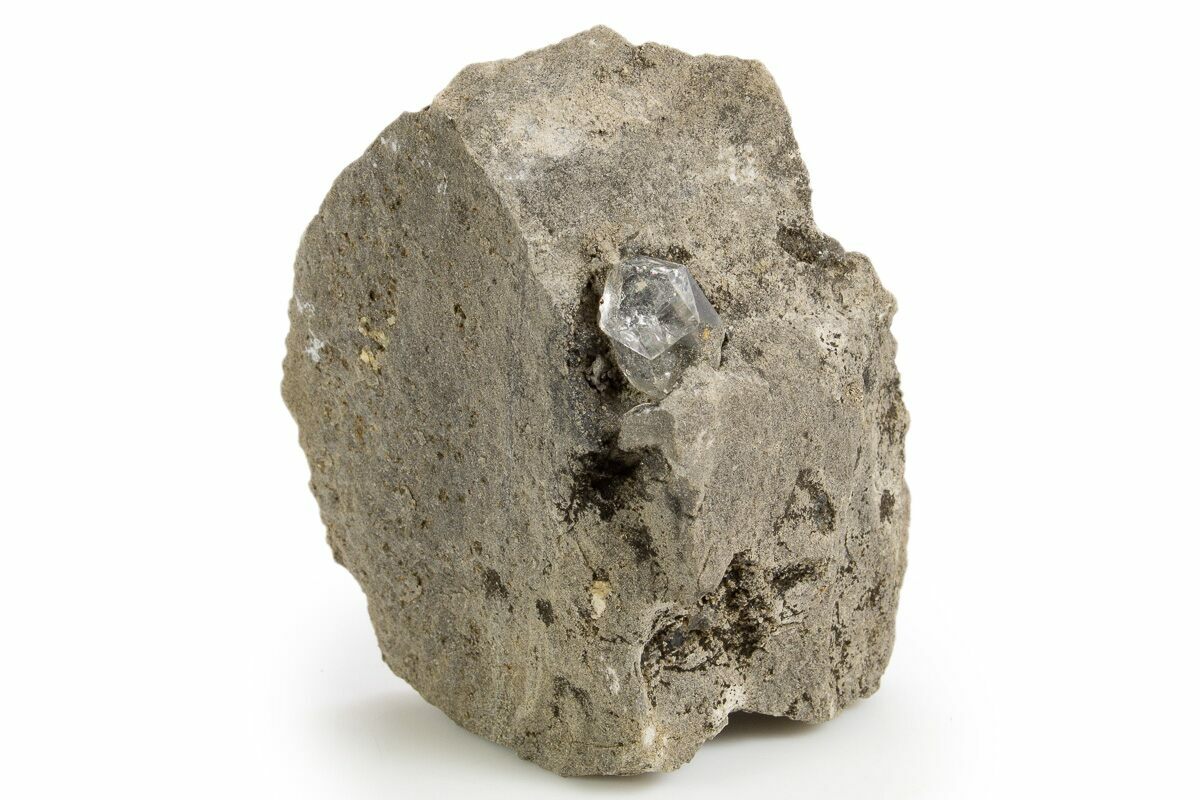 .55" Herkimer Diamond in Matrix - The Ace of Diamonds Mine, New York ...