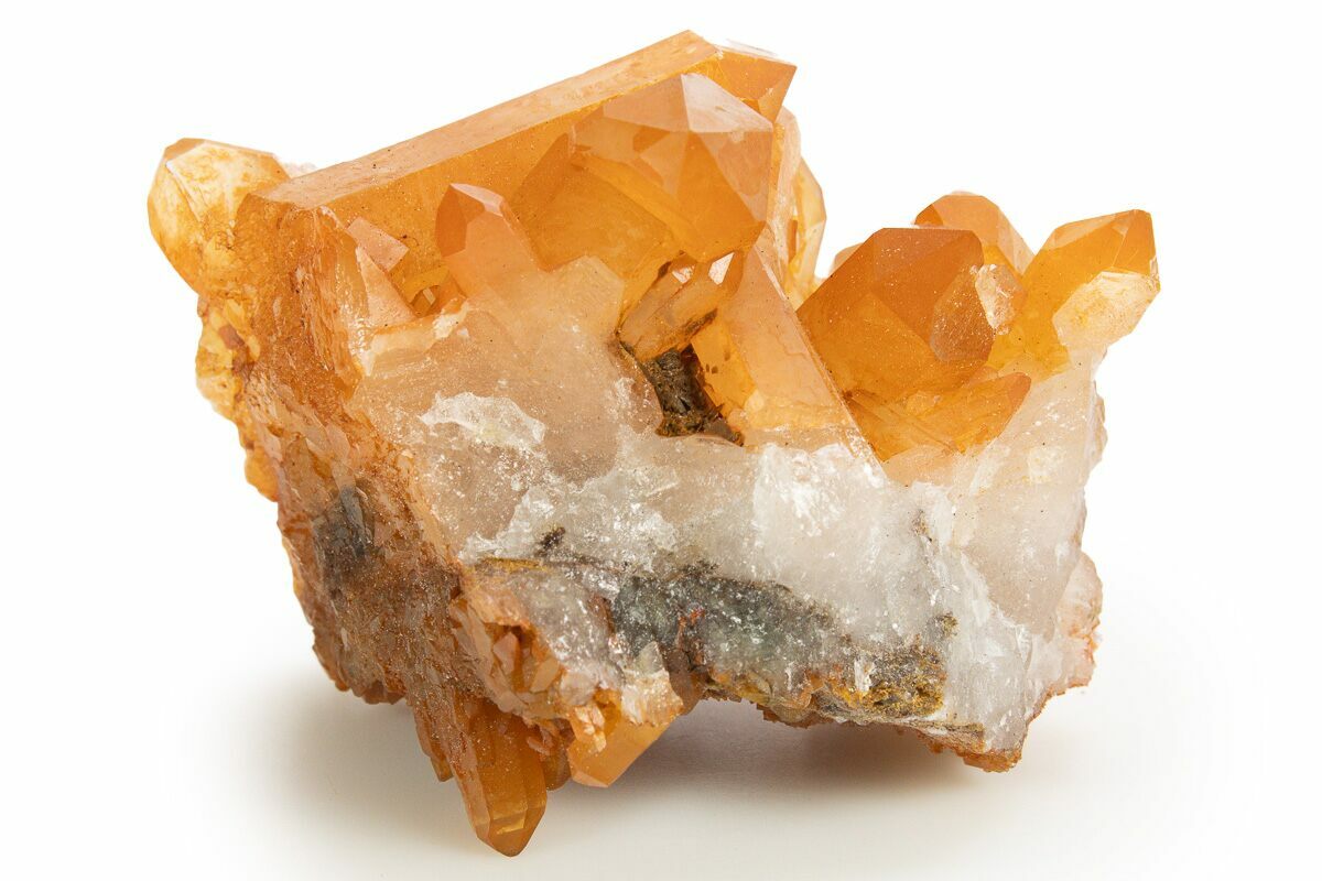 2.3" Tangerine Quartz Crystal Cluster - Brazil (#328851) For Sale ...