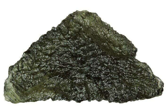1.00" Green Moldavite Tektite (2.4 g) - Czech Republic (#330741) For ...