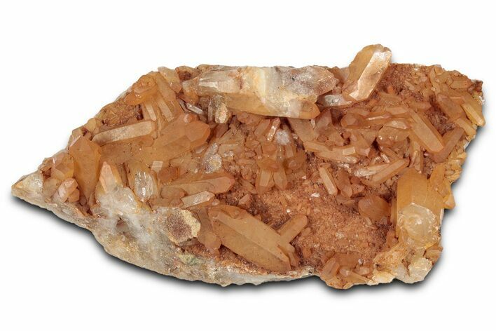 3.7" Tangerine Quartz Crystal Cluster - Brazil (#328934) For Sale ...
