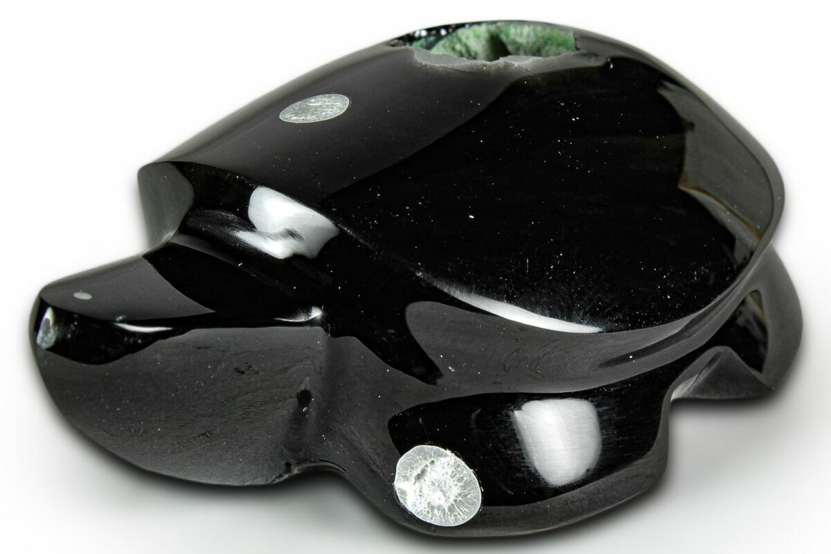 2.4" Polished Orthoclase Obsidian Turtle - Mexico (#331622) For Sale ...