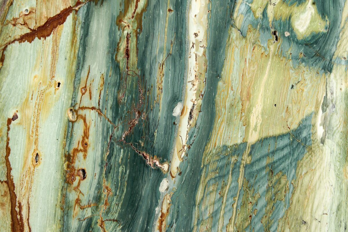 8" Free-Standing, Gary Green Jasper (Larsonite) Bog Wood - Oregon ...