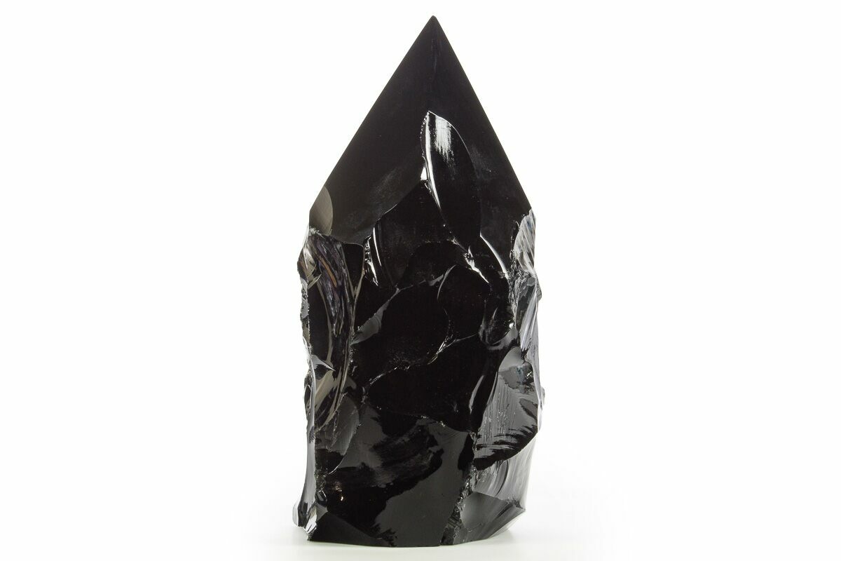 8" Free-Standing Polished Obsidian Point - Mexico (#336909) For Sale ...