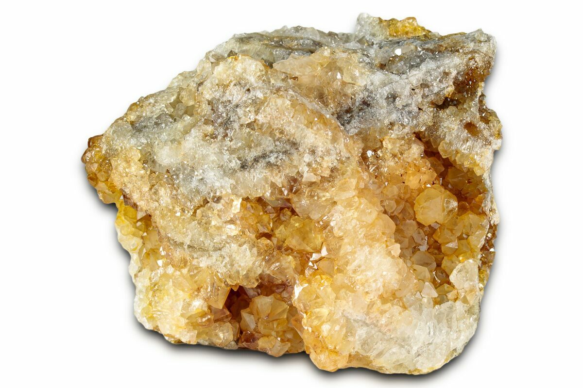 3" Sparkling Turkish Citrine Crystal Cluster - New Find! (#336932) For ...