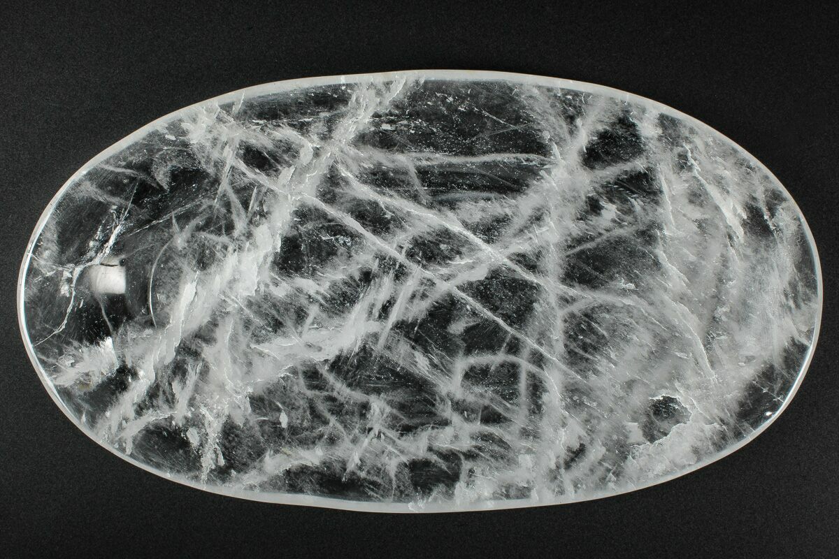 8.6" Polished Clear Quartz Dish - Madagascar (#337536) For Sale ...