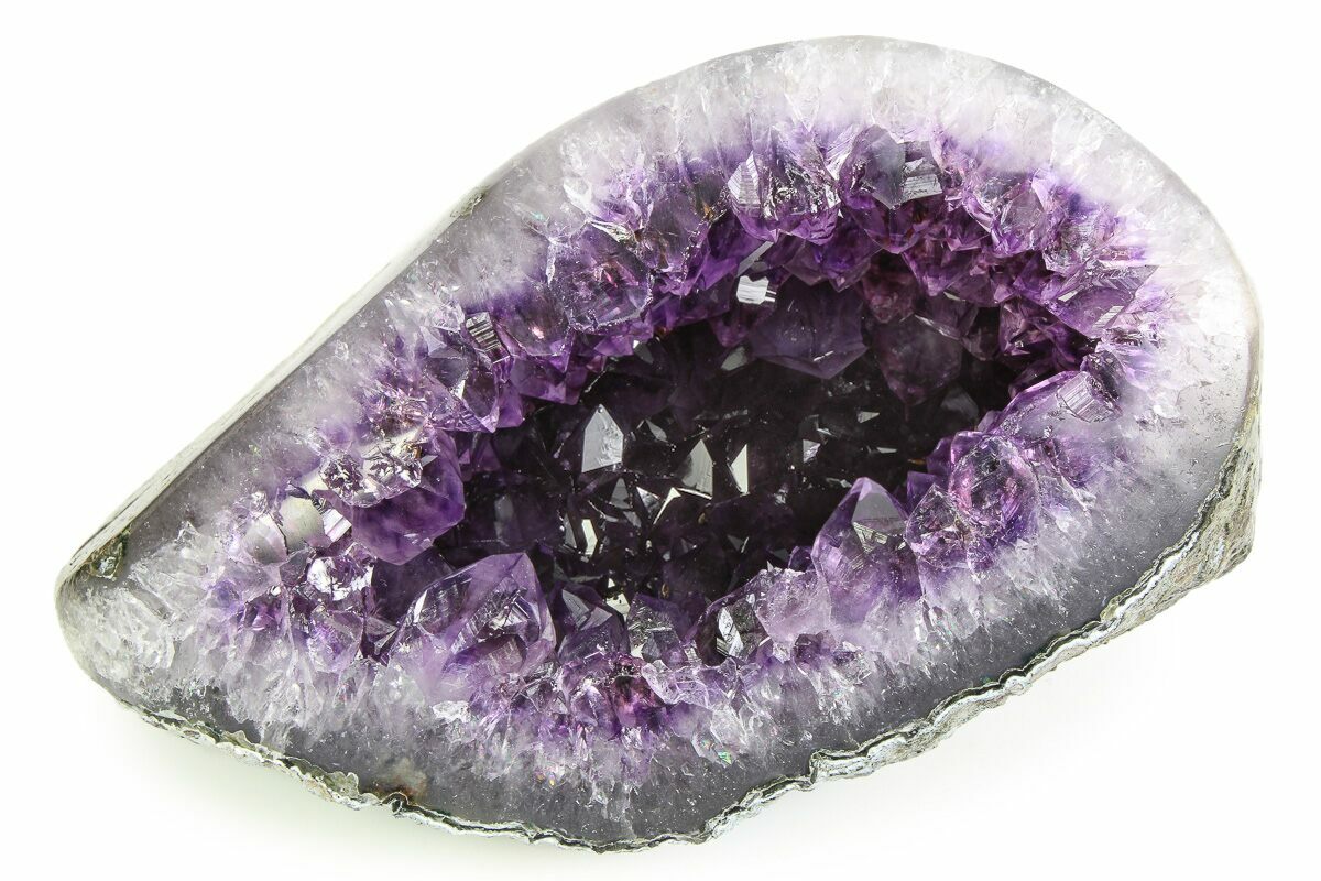5.3" Sparkly Deep-Purple Amethyst Geode - Uruguay (#342467) For Sale ...